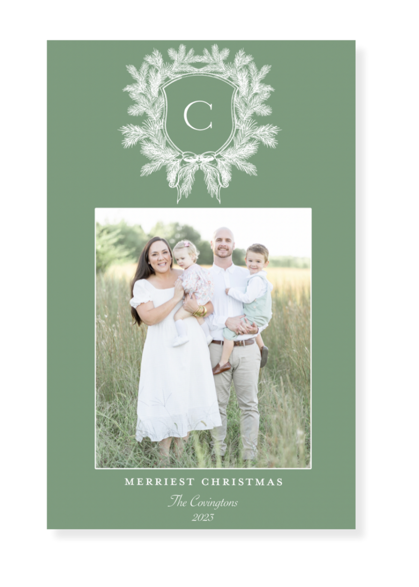 Pine Bow Crest Color Match – Katie Corley Art