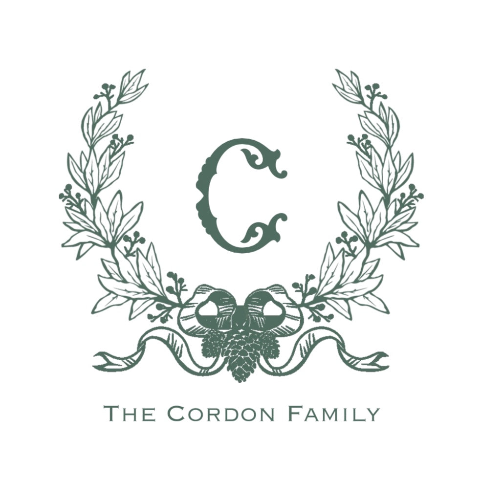 Green Monogram – Katie Corley Art