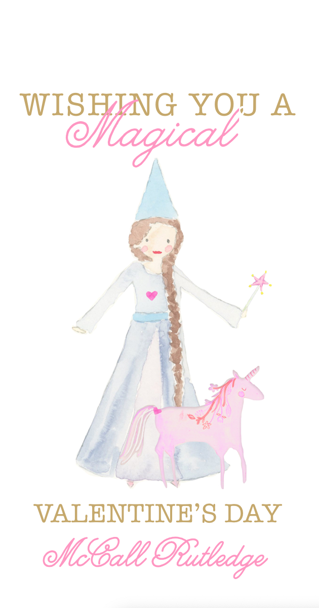 Valentine, You're Magical Brown – Katie Corley Art