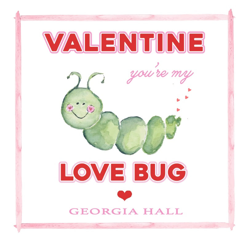 Love Bug Valentine II – Katie Corley Art